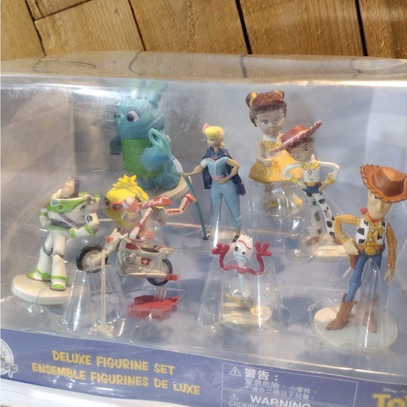 Disney | Toys | Disney Deluxe Toy Story Figurine Set | Poshmark